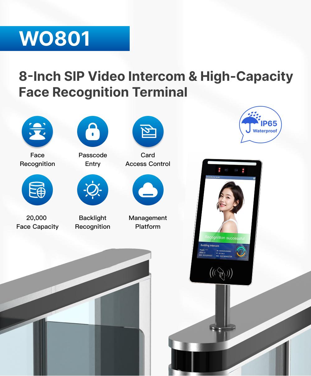 WO801(8inch outdoor station) - Uniwin